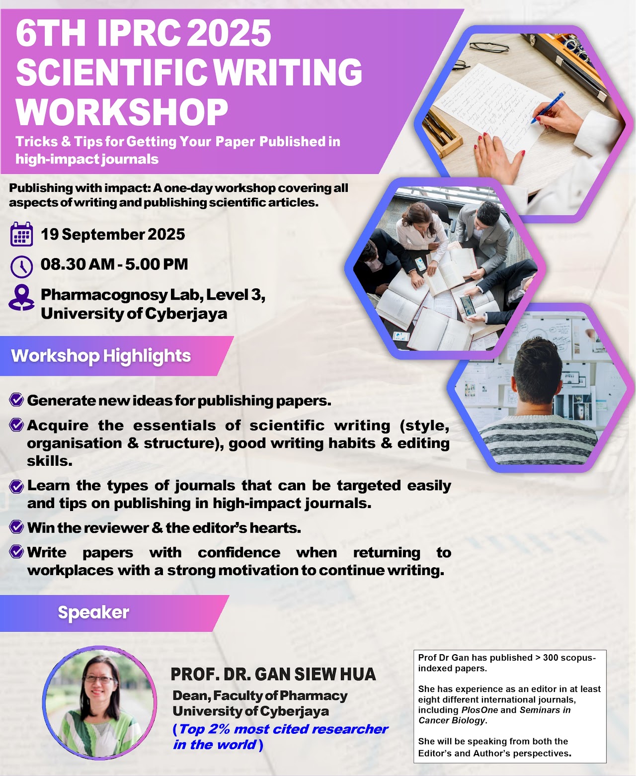 iPRC Pre – Conference Workshop – Web University of Cyberjaya